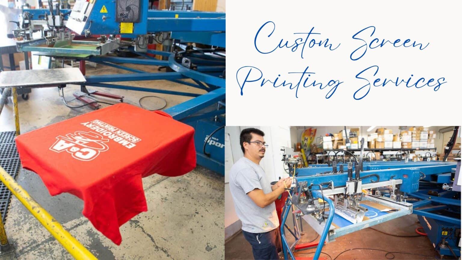 Create Stunning and Durable Designs with Screen Printing Service