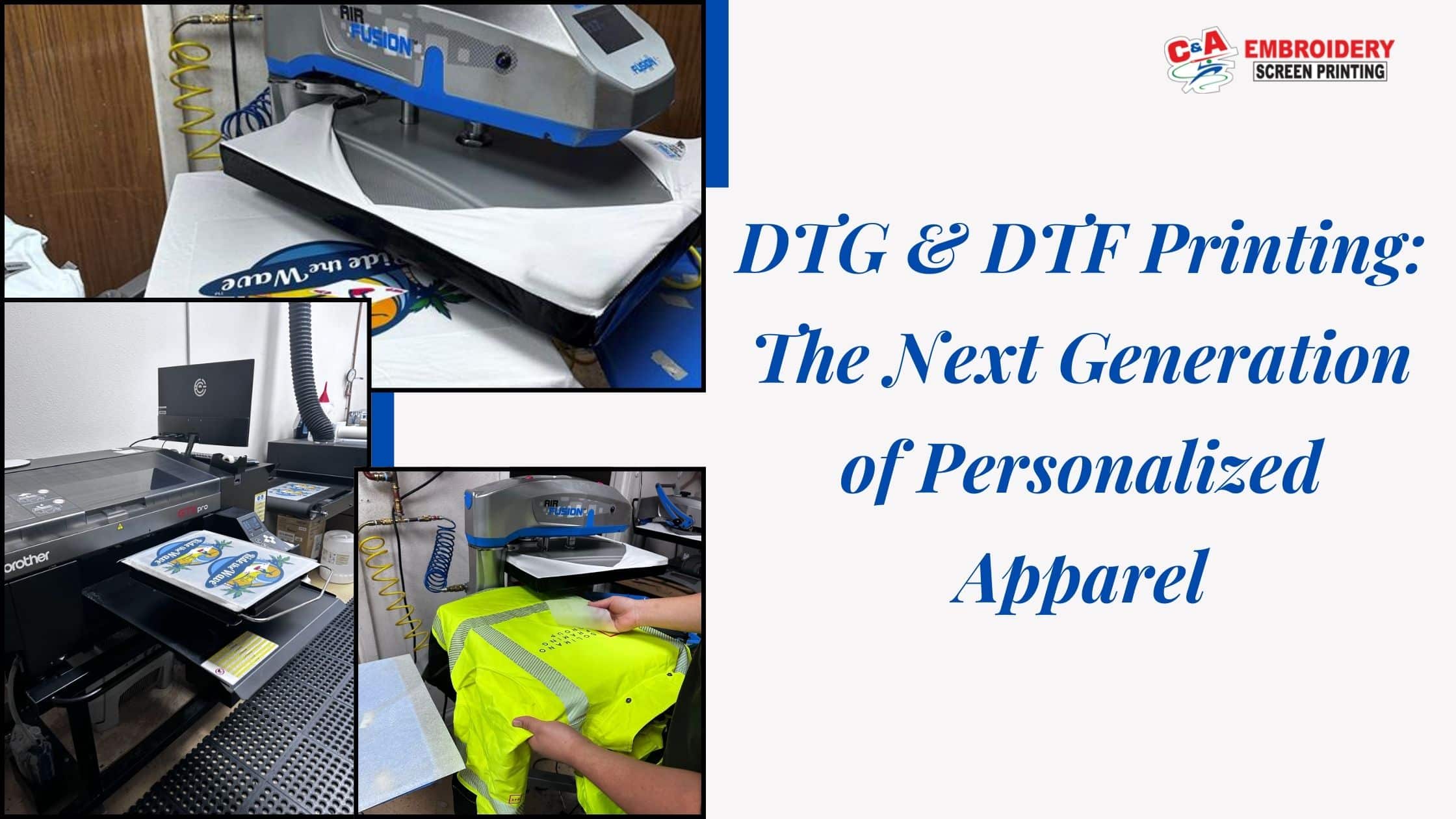 DTG and DTF: The Future of Custom Shirt Printing Explained