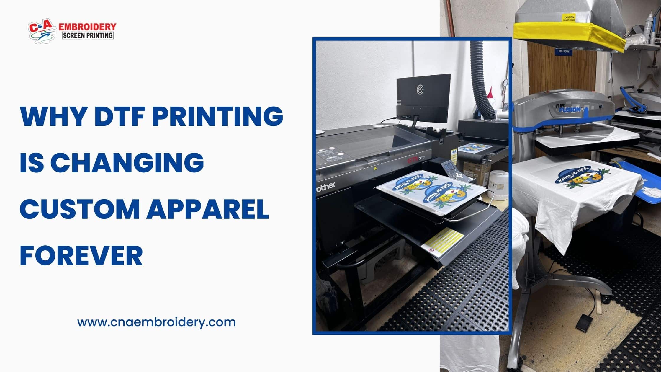 How DTF Printing Is Transforming the World of Custom Apparel