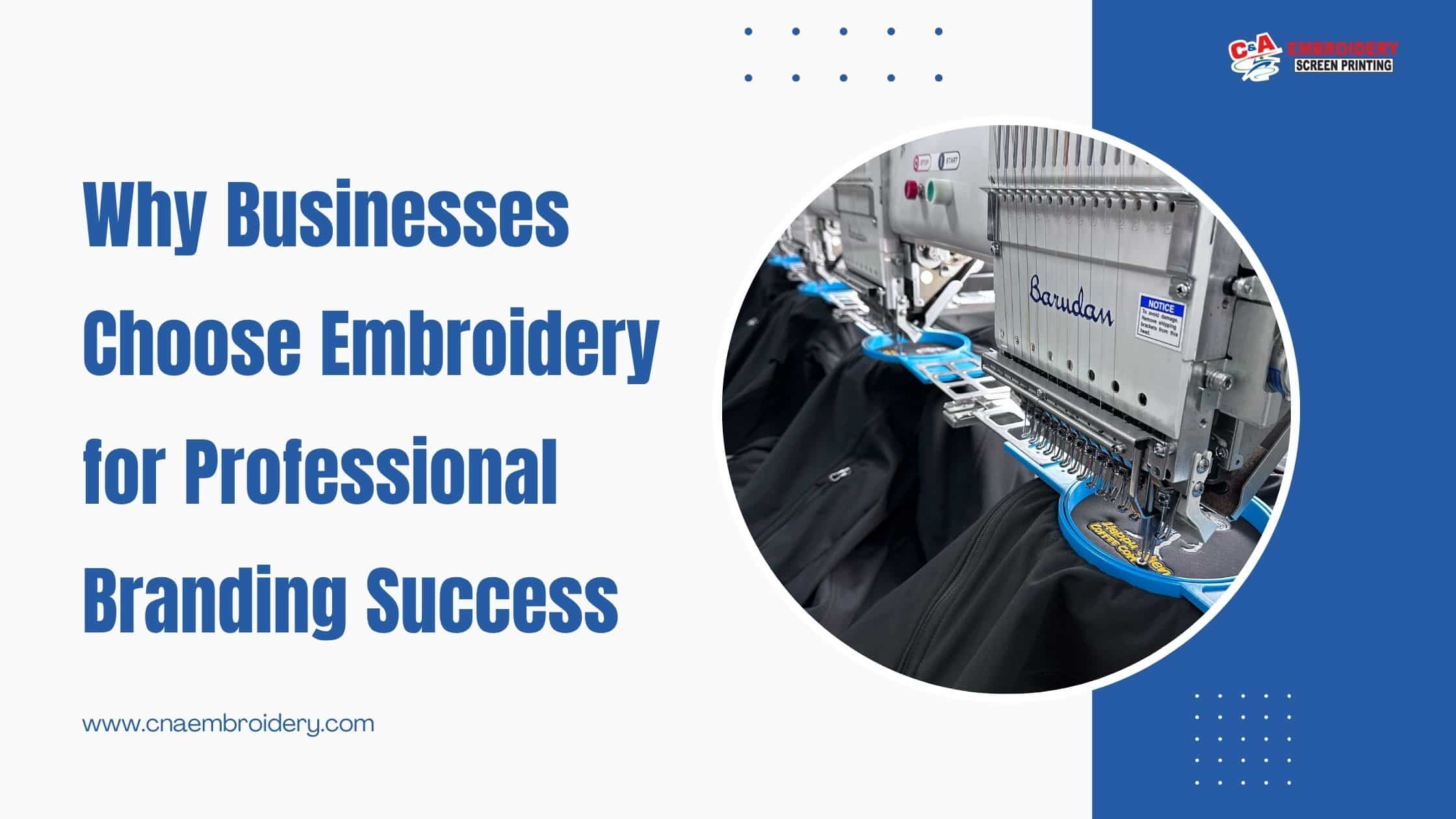 Embroidery Services That Power Up Professional Branding